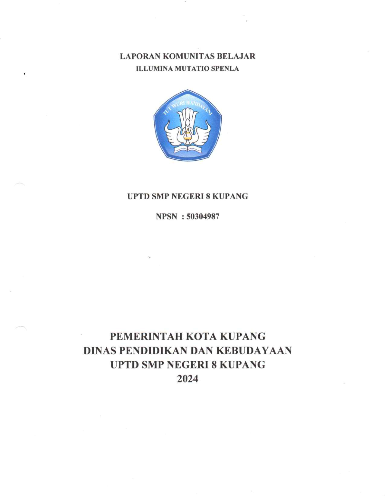 KOMBEL (Komunitas Belajar) – SMP. NEGERI 8 KOTA KUPANG
